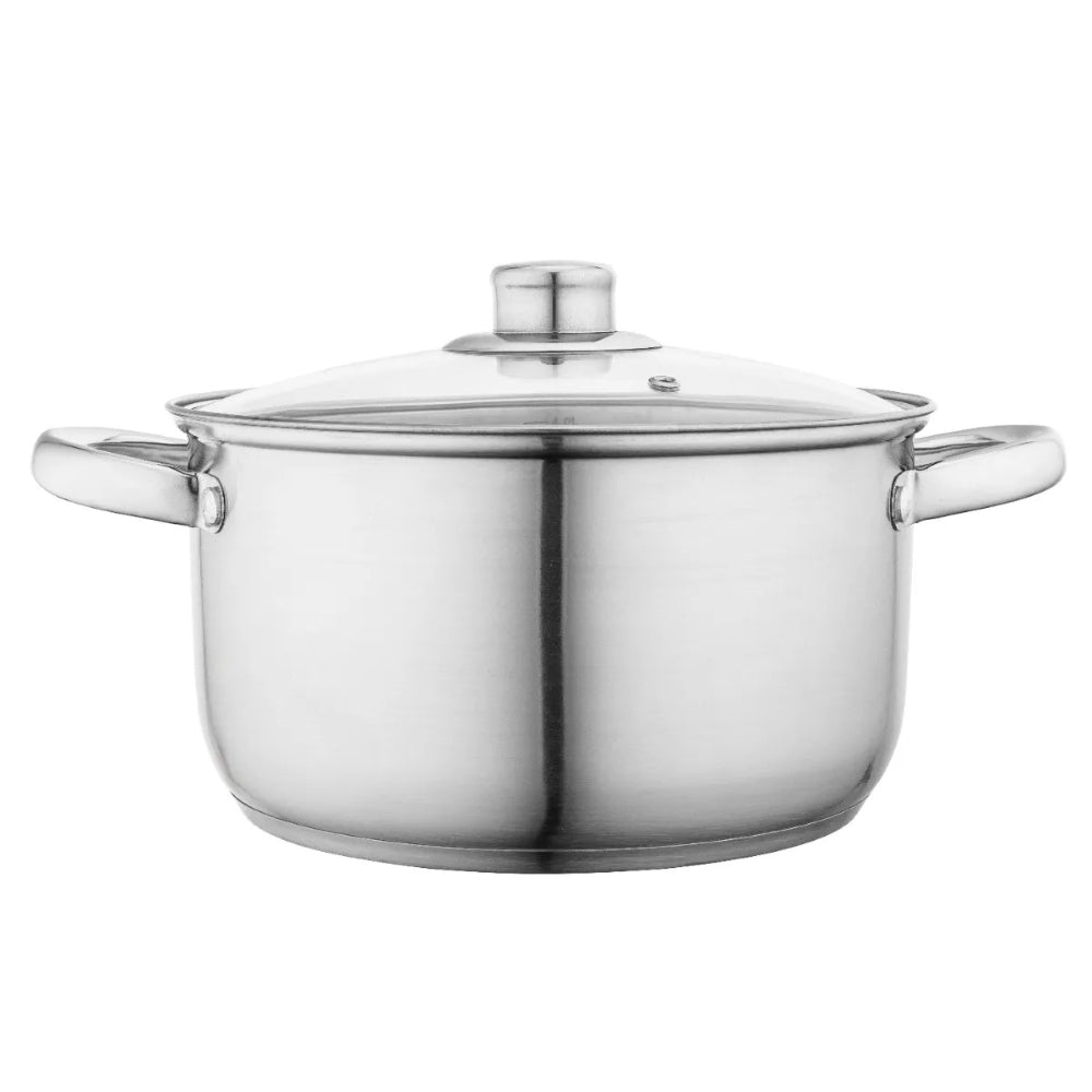 Fabio Stainless Steel Casserole 22cm | 4.7L | with Lid | 0204002426 ...