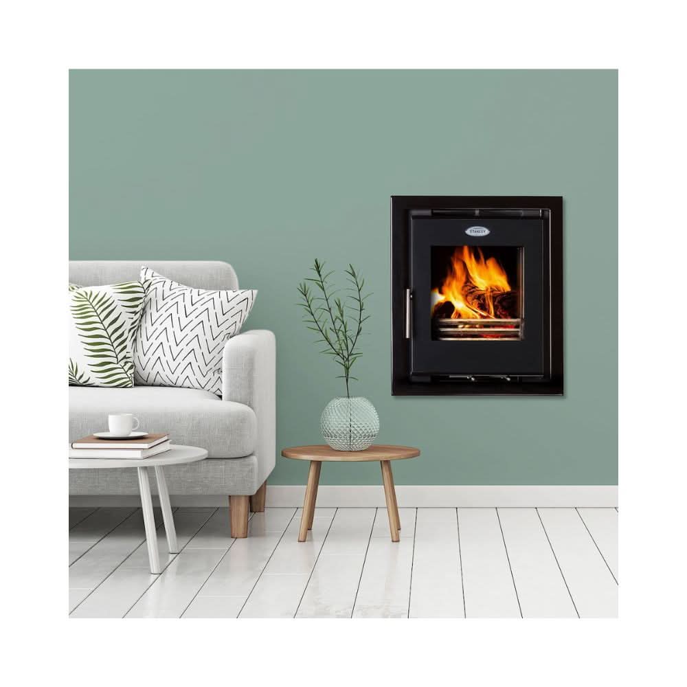 Stanley Cara Glass 6.5Kw Eco, Multi Fuel, Glass - Toss Bryan - Toss Bryan