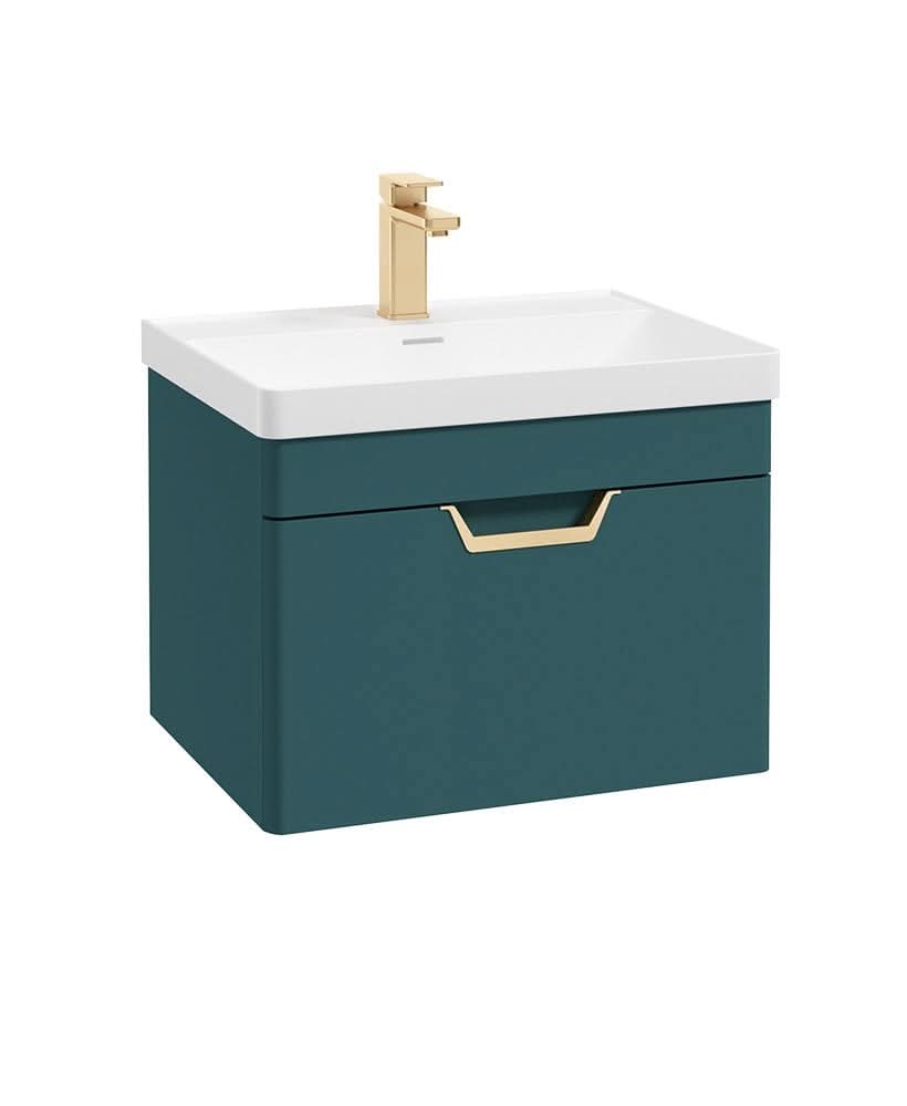 Sonas 60Cm Wall Hung Vanity Unit, Ocean Blue | Cork, Ireland - Toss Bryan