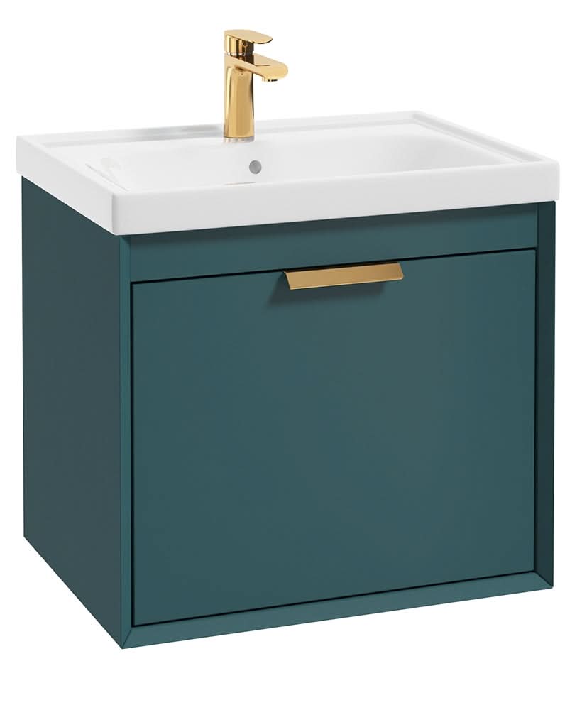Sonas Fjord Ocean Blue Matt 60Cm Vanity Unit| GFJ60OB - Toss Bryan