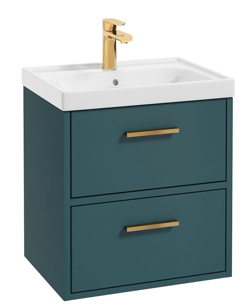 Sonas Finland Ocean Blue Matt 50Cm Vanity Unit | GFIN50OB - Toss Bryan