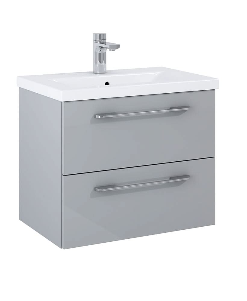 Sonas Light Grey 50Cm Wall Hung Vanity Unit | Cork, Ireland - Toss Bryan