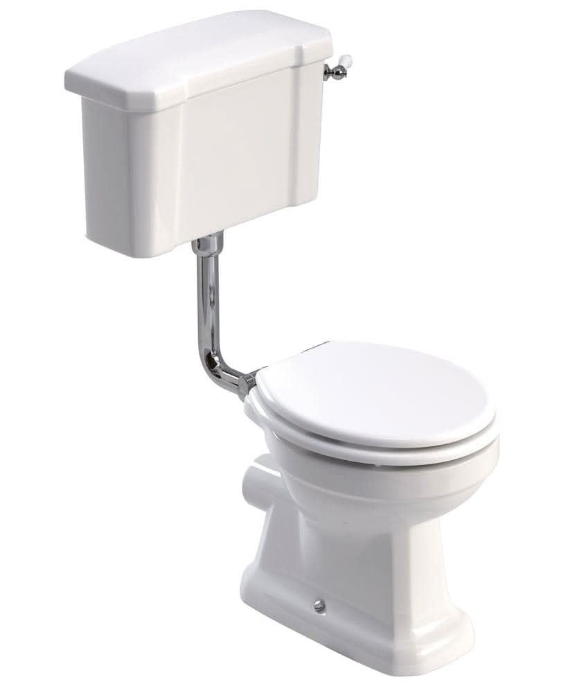 Sonas Westbury Low Level Wc-White Mdf Soft Close Seat - Toss Bryan
