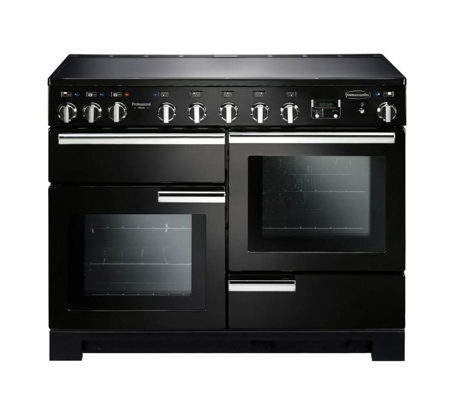 Rangemaster Professional Deluxe 110, Induction, Black - Cork - Toss Bryan