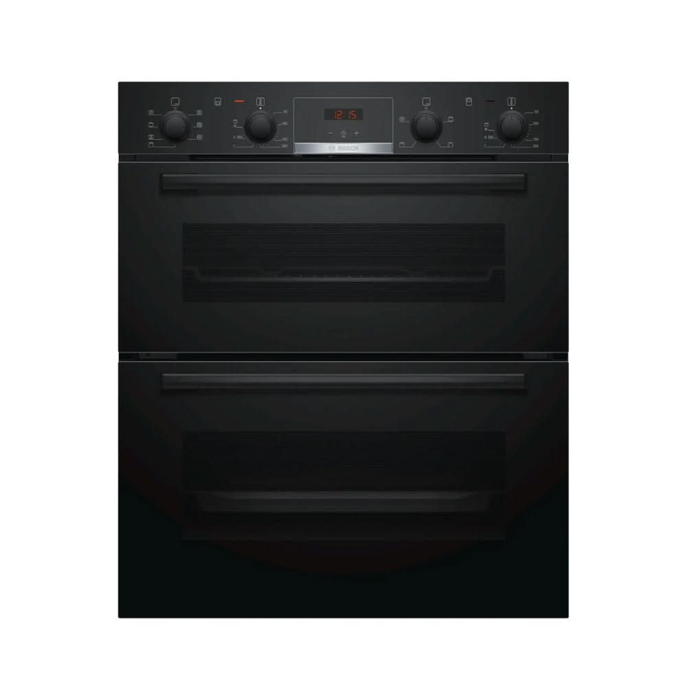 Bosch Series 4 Undercounter Double Oven | Black | NBS533BB0B - Toss Bryan