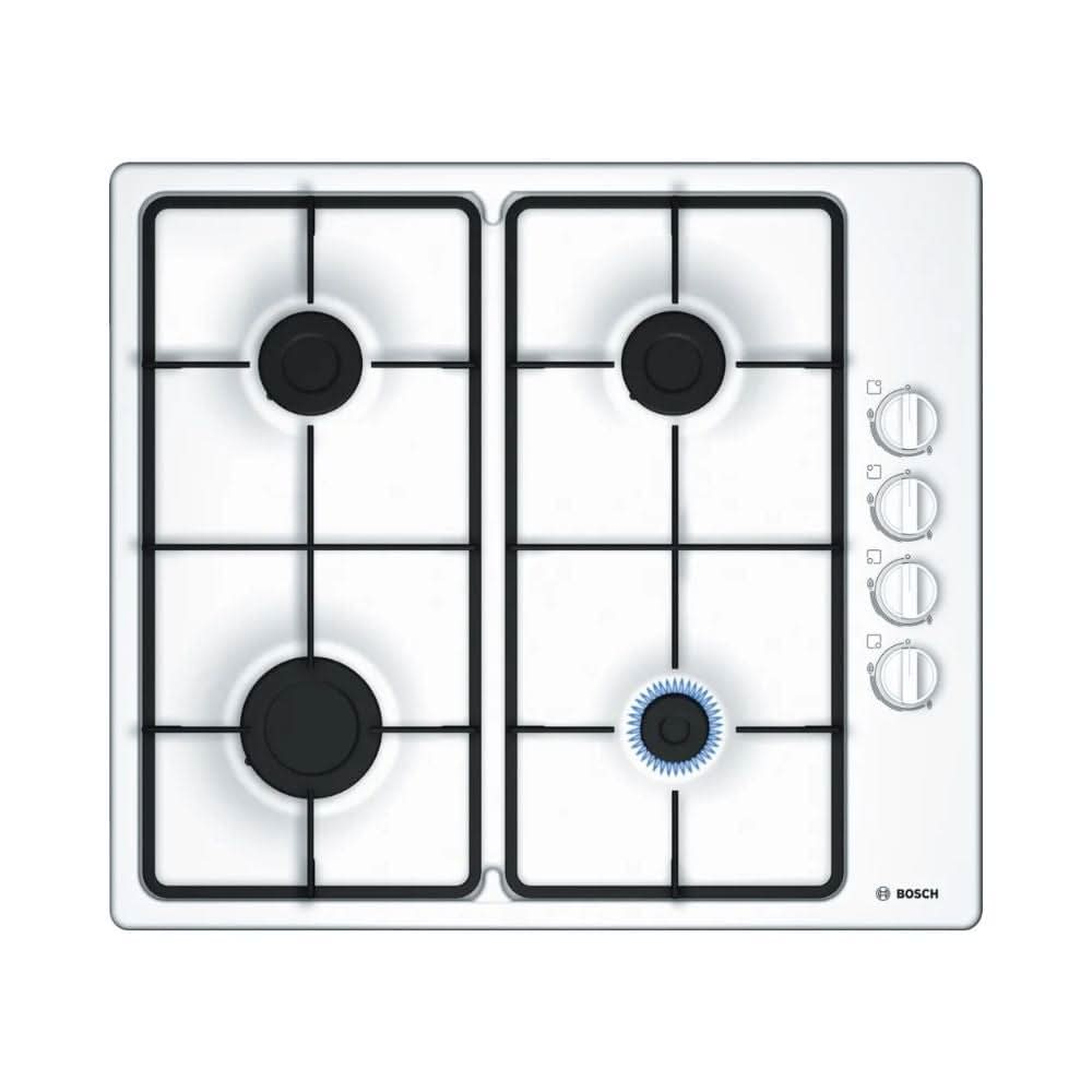 Bosch Series 2 Gas Hob | 60CM | White | PBP6B2B60 - Toss Bryan