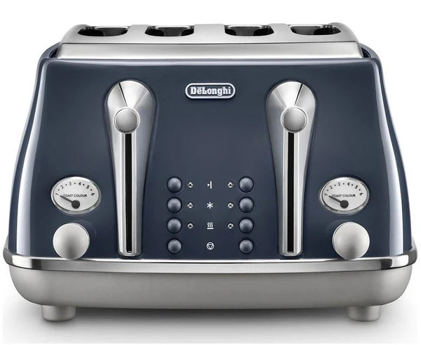 DeLonghi Icona Capitals Toaster | 1.8KW | Blue - Cork - Toss Bryan