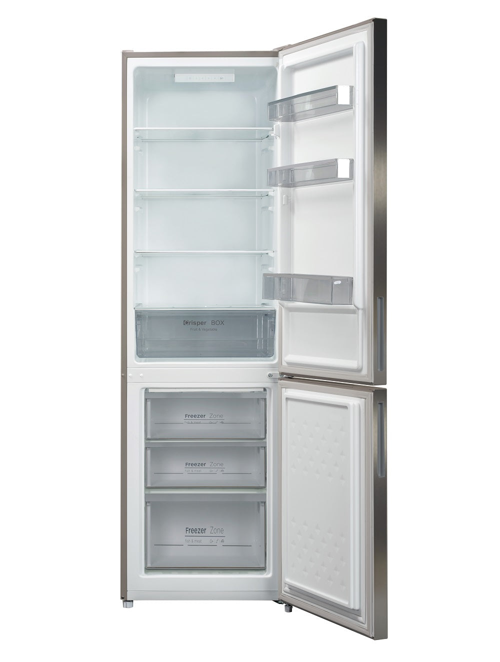 Powerpoint Fridge Freezer | 176x54CM | Inox | P65555MSFX-E - Toss Bryan