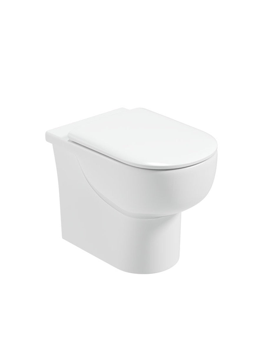 Sonas Sigma Back To Wall Wc & Soft Close Seat - Cork - Toss Bryan