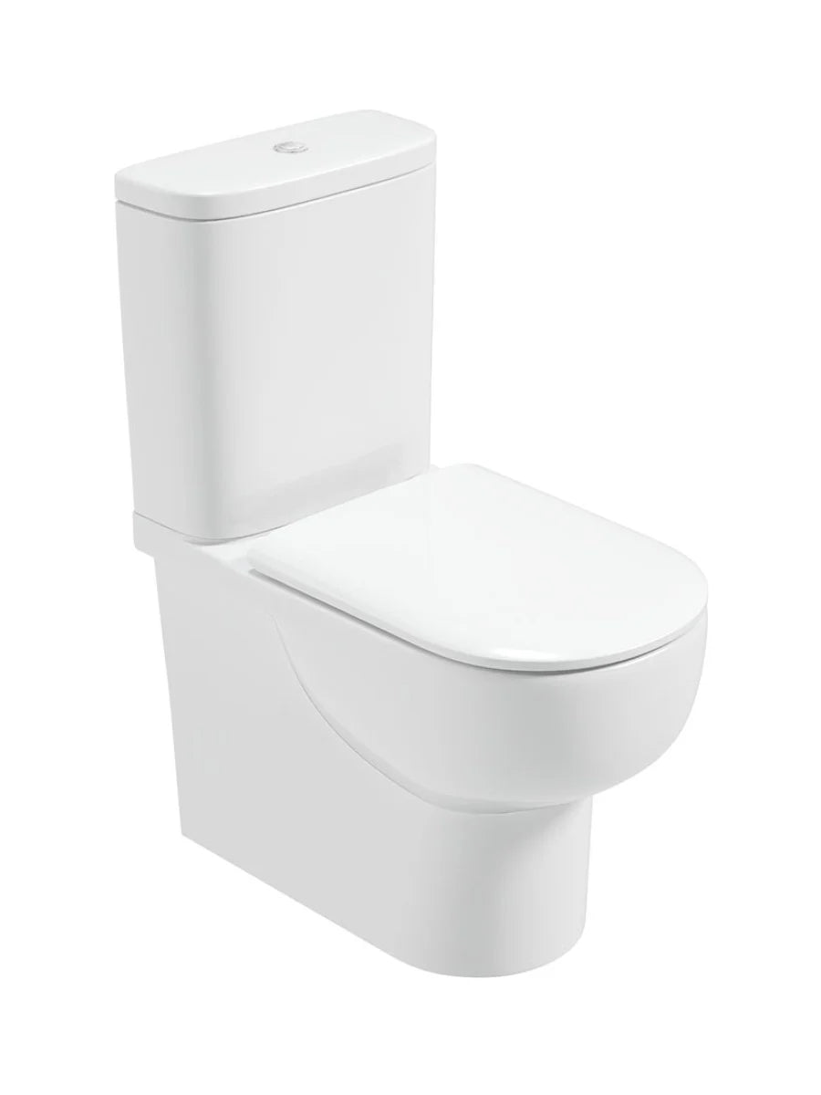 Sonas Sigma Close Coupled Wc & Soft Close Seat - Cork - Toss Bryan