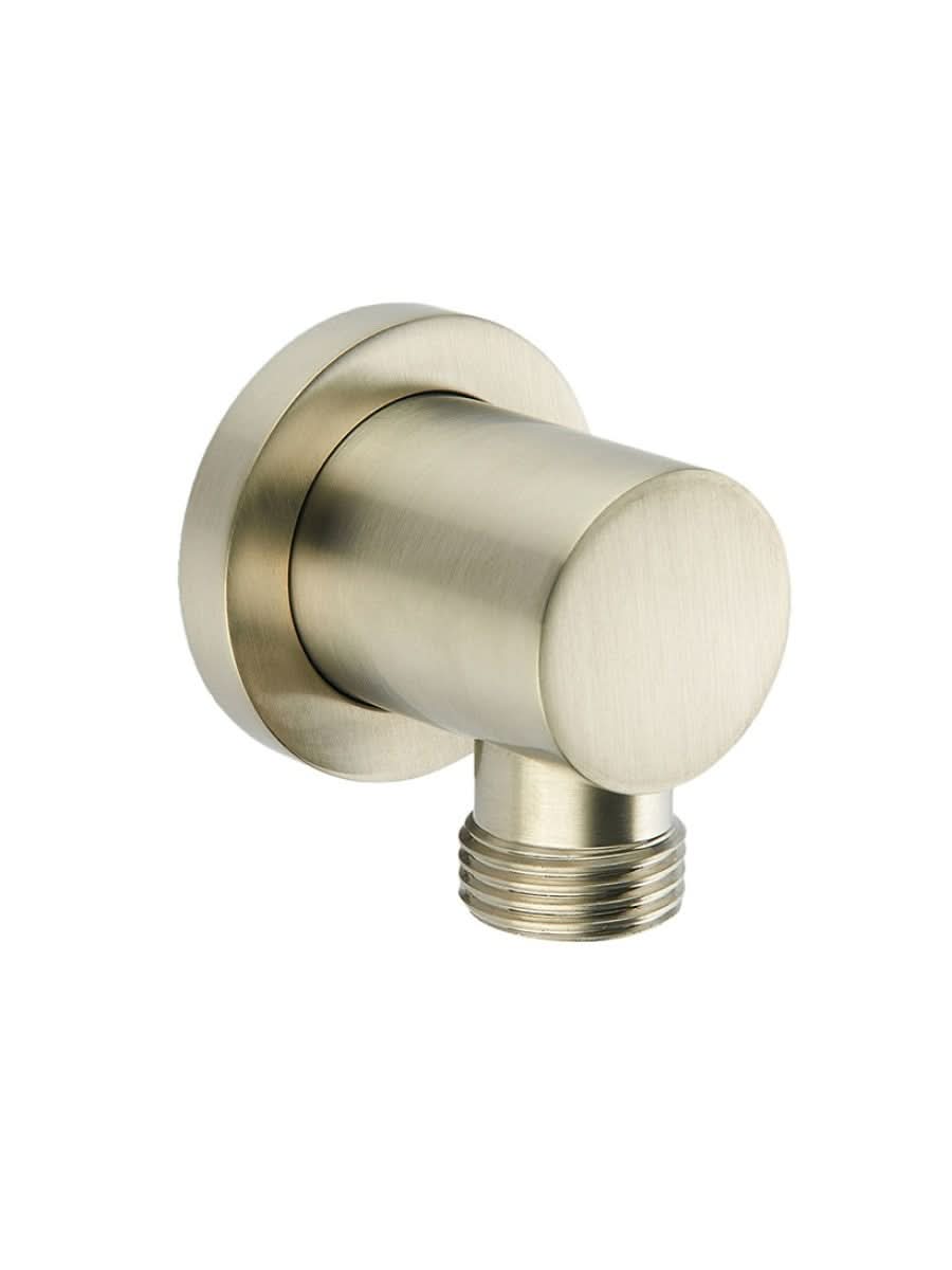 Sonas Sync Round Wall Elbow | Brushed Nickel - Cork, Ireland - Toss Bryan