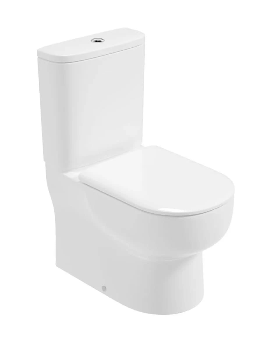 Sonas Via Rimless Wc & Sequence Soft Close Seat - Cork - Toss Bryan